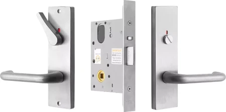 90 Lever on Plate - Privacy Disabled Lock Kit - SC
