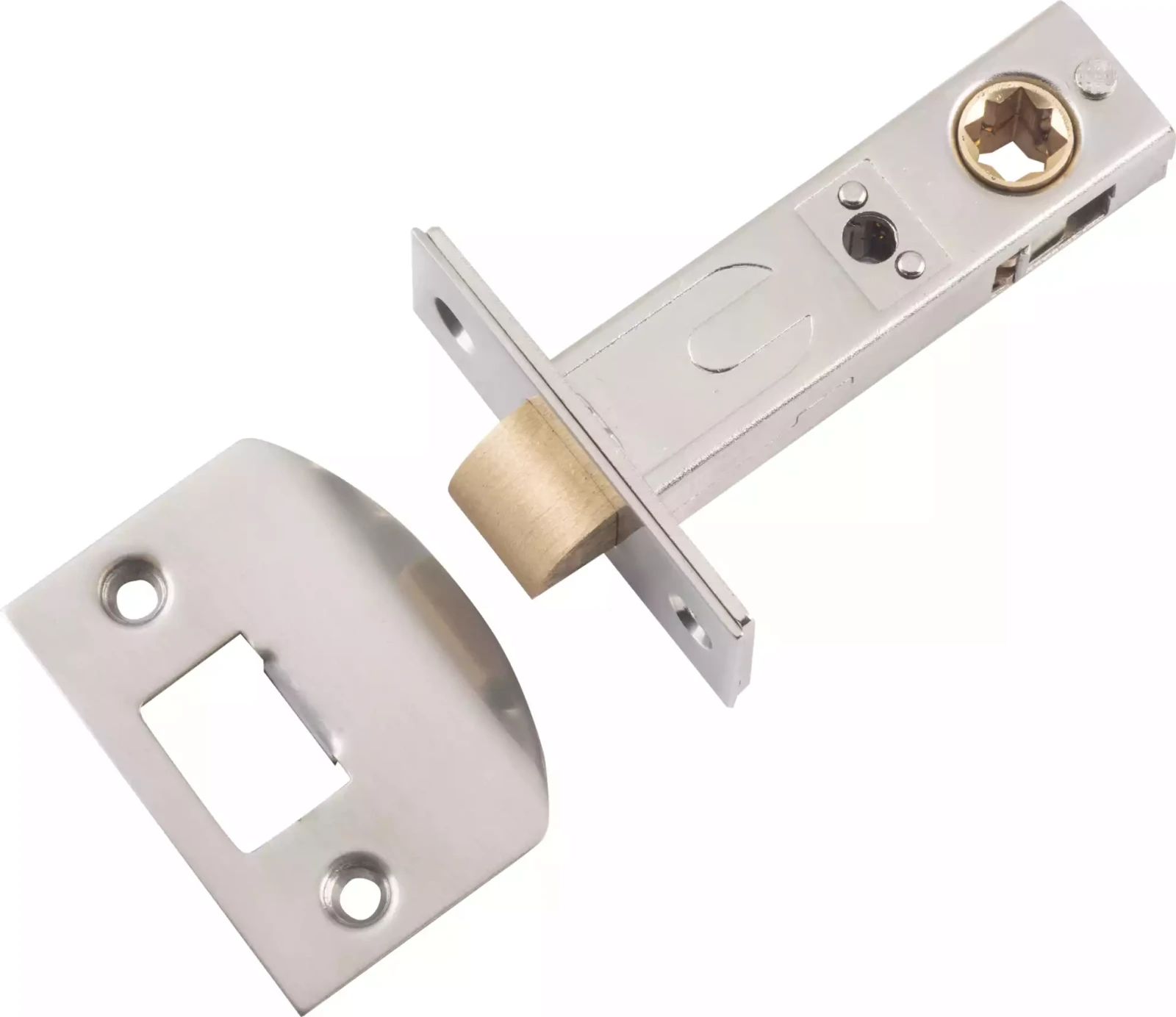 Tubular Latch - 60mm Backset - SN