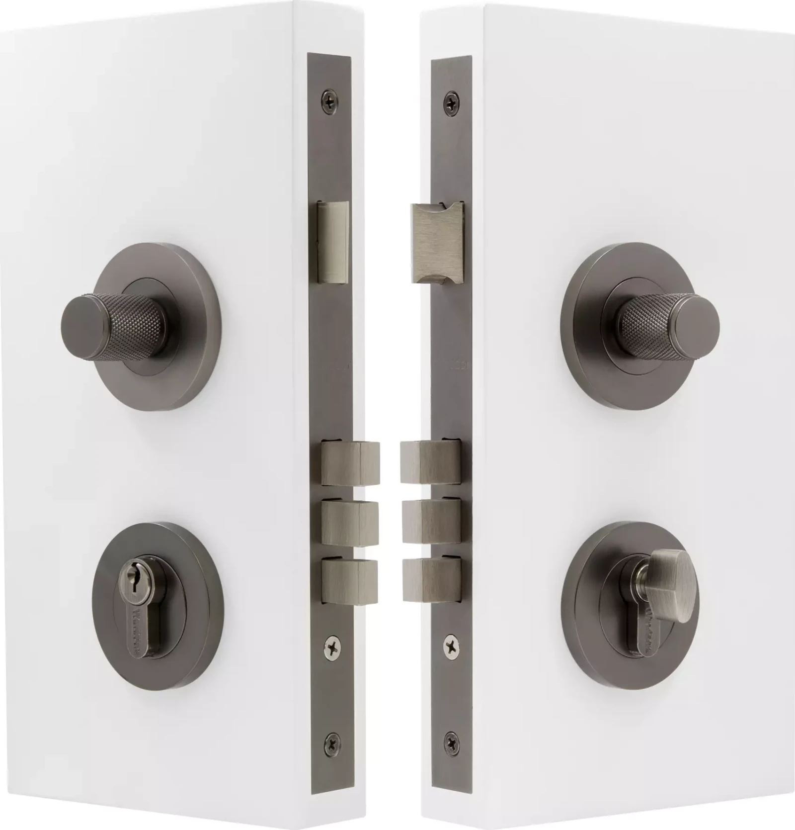 NIDO - Double Turn Lock Kit - Diamond Knurl - GN