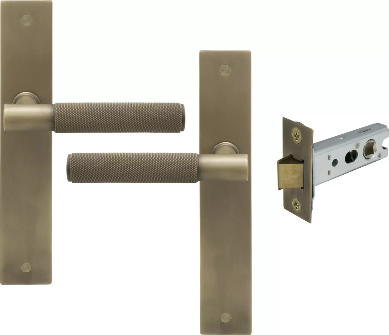 Verge Longplate Passage Set - Diamond Knurl - RB