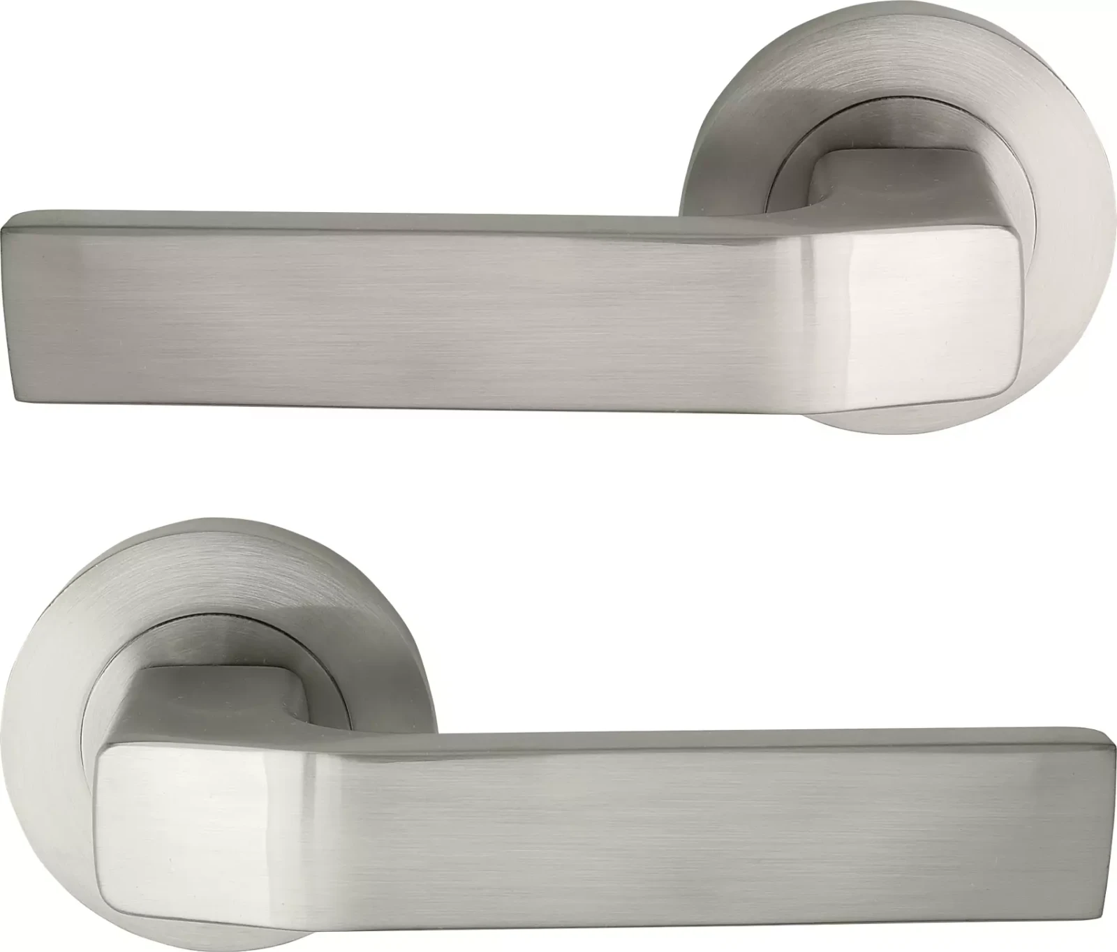 Qube - Round Rose Lever Set - PC